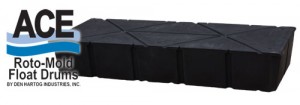 New 4′ x 10′ x 20″ Foam Filled Float Drum
