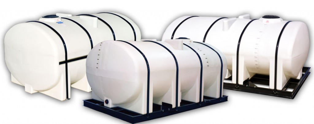 New 2350, 2750 & 3250 Center and End Drain, Free Standing Leg Tanks