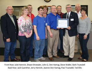 Den Hartog Industries honored by Patriotic Employer Award